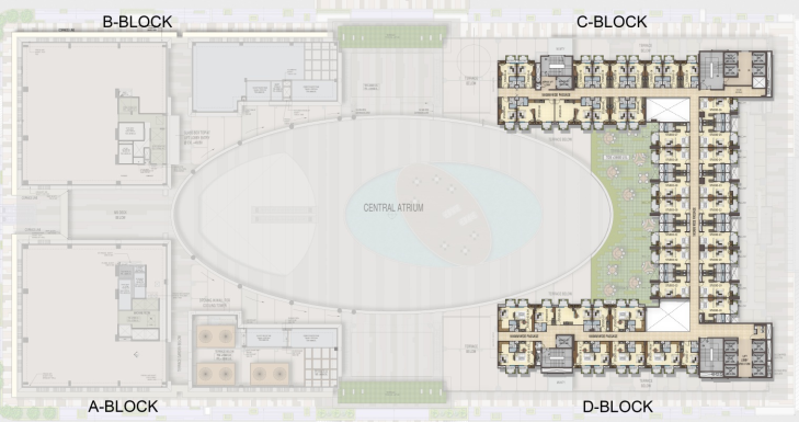 PKS Town Central - Luxury Commercial Hub in Greater Noida West